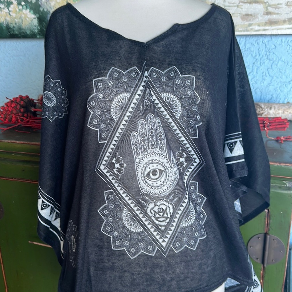 Cyn Mehra Seeing Eye Top - Gem